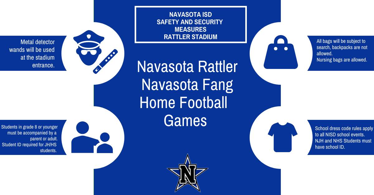 Navasota ISD Reminds Fans of Rattler Stadium Guidelines - Willy 1550 ...